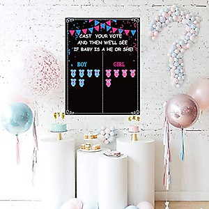 Gender Reveal Ideas Gender Reveal Decorations - 54 Voting Gender Reveal Games Boy or Girl Party Supplies for Gender Reveal Use