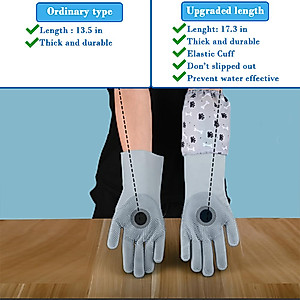 1TO3GO Pet Grooming Gloves Pet Hair Remover Cat, Dog Washing Gloves Silicone Heat Resistant Cleaning Gloves with High-Density Teeth Grooming Gloves for Dogs, Cats, Horses, Rabbits (1 Pair - Gray)