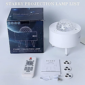 Galaxy Projector Star Projector,Galaxy Light Projector for Bedroom,Star Projector with Music/Remote Control/Timer/Bluetooth Speaker, A Great Choice for a Halloween Christmas