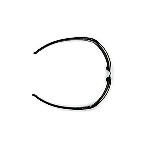 Pyramex Goliath Safety Eyewear, Black Frame, Indoor/Outdoor Mirror Lens