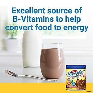 Carnation Breakfast ESSENTIALS Chocolate Powder, 17.7-Ounce Jar (Pack of 3)