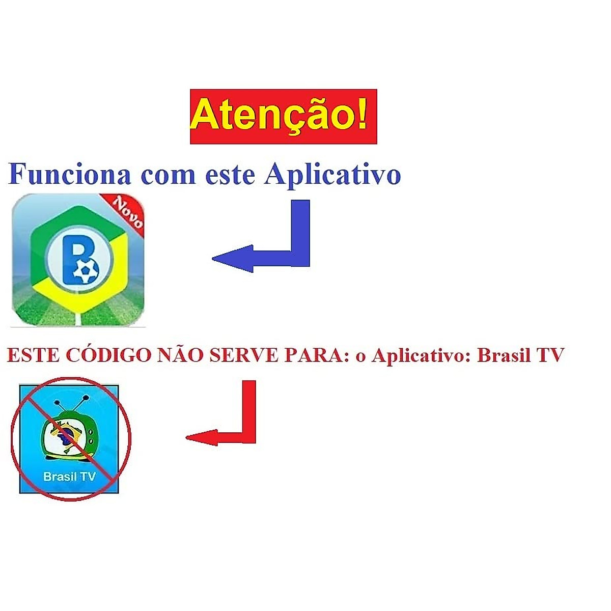 IPTV BRTV TG Renew Code One Year of Brazil Compatible with Aplicativo BRTV TG, TG 2, TG 3 4 / TG Stick 4K APP BRTV