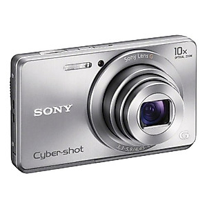Sony Cyber-shot DSC-W690 16.1 MP Digital Camera with 10x Optical Zoom and 3.0-inch LCD (Silver) (2012 Model)
