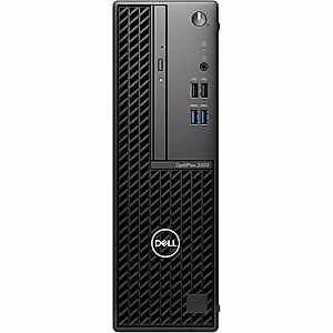 Dell OptiPlex 3000 SFF Small Form Factor Desktop Computer - 12th Gen Intel Core i9-12900 16-Core up to 5.10 GHz CPU, 32GB RAM, 1TB NVMe SSD + 2TB HDD, Intel UHD Graphics 770, DVD-RW, Windows 11 Pro
