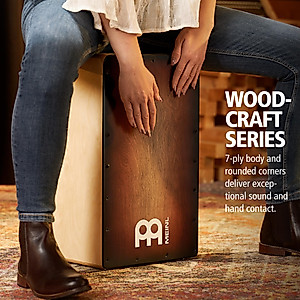 Meinl Percussion Woodcraft Professional Espresso Burst String Cajon (WC100EB)