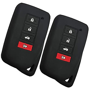 Smart Key Fob Covers Case Protector Keyless Remote Holder for Lexus 2018 NX300h 2018-2013 ES350 GS350 2016-2013 GS300h GS450h