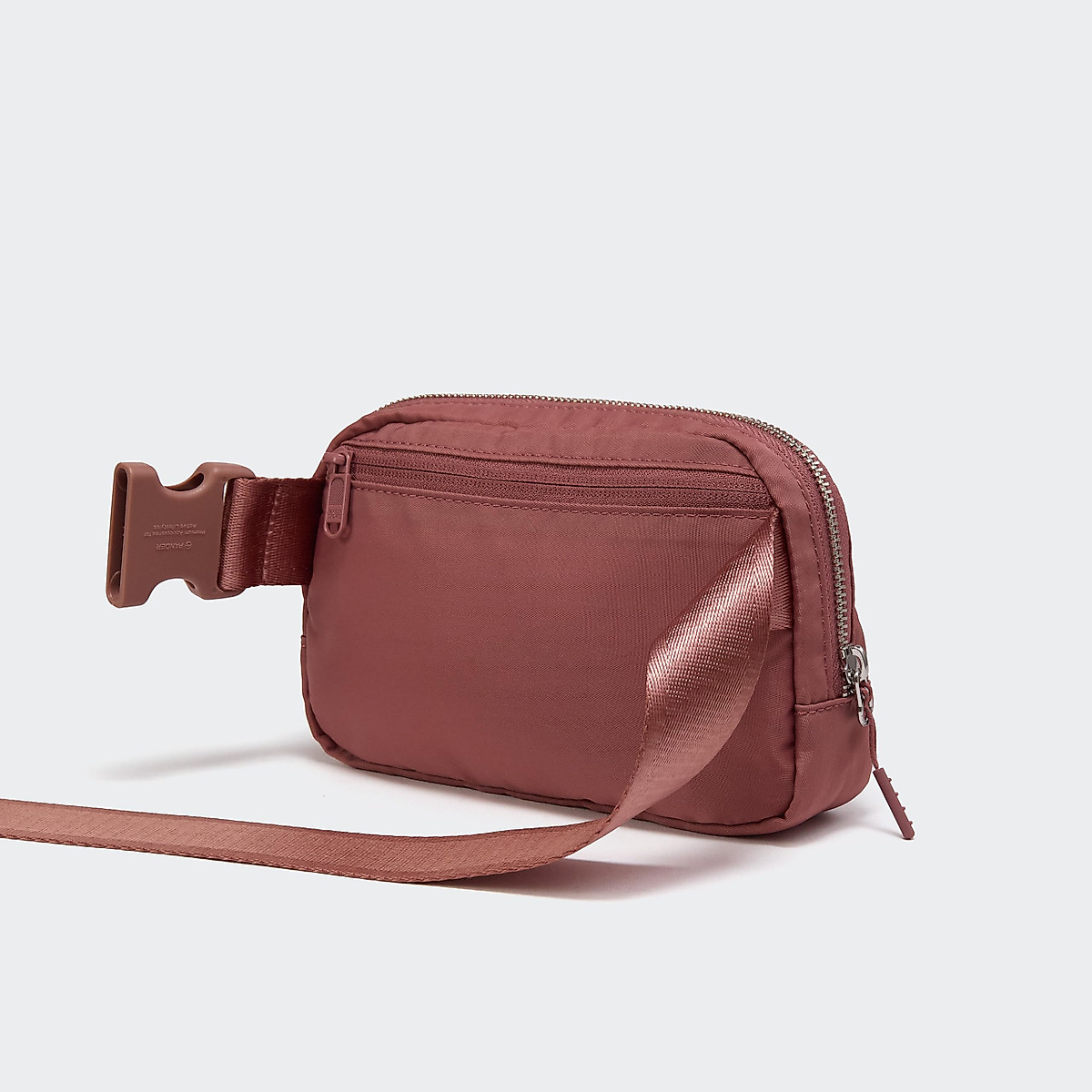 Pander Unisex Belt Bag Fanny Pack for Women with Adjustable Strap, Small Waist Pouch for Workout Running Traveling Hiking (Dune).