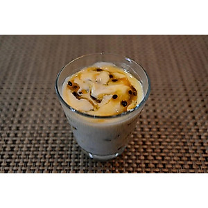 Al Amin Foods Vonbee Passion Fruit Honey Puree. One Bottles 42.32oz/ 2.6lb. Quite good and very versatile.