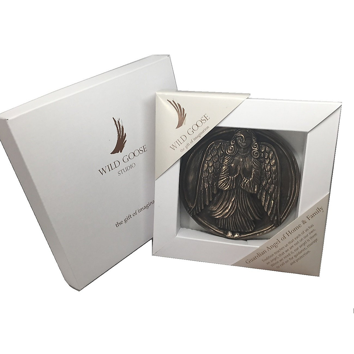 Wild Goose Irish Guardian Angel of Home & Family Plaque