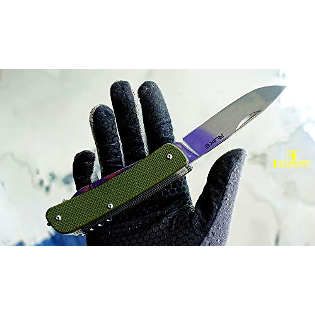 Ruike Multifunctional Knive, Green, G10 (M61-G)
