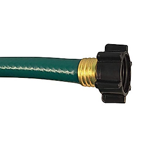 Flexon 5/8-Inch by 25-Foot Reinforced Garden Hose FR5825, 25ft, Green
