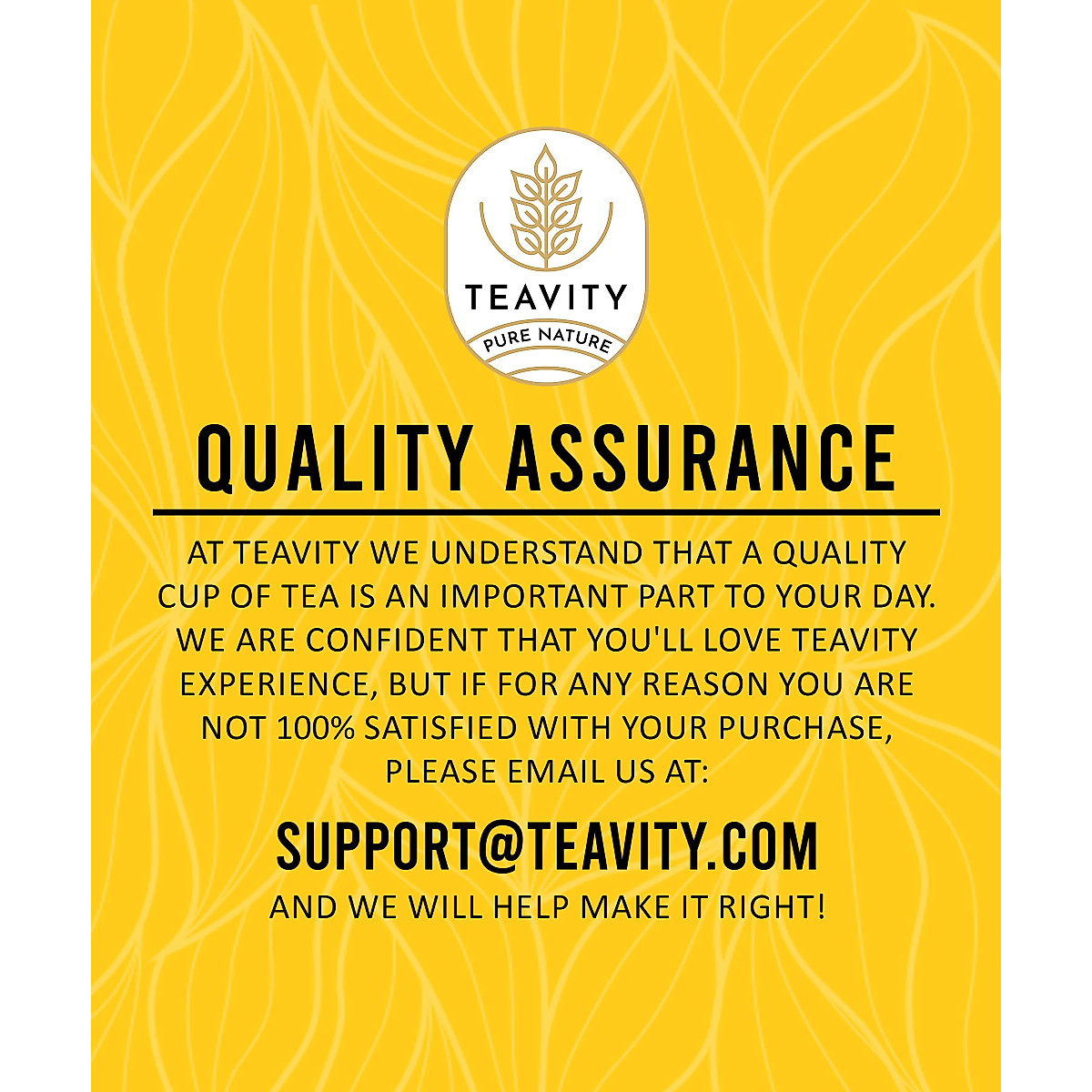 Organic Chai Black Tea Pods for Keurig Naturally Caffeinated by Teavity (12 Tea Pods)