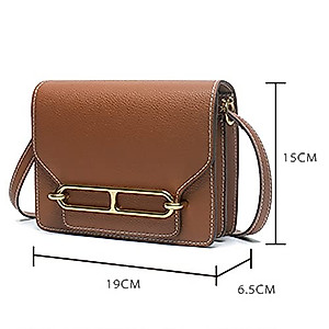 Female Messenger Bag Leather Small Crossbody Bags For Women Casual Square Shoulder Bags Totes
