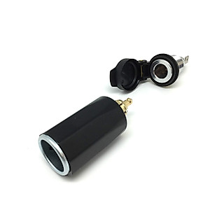 Cliff Top Din Cigarette Lighter Adapter, Compatible with BMW, Ducati, and Triumph Motorcycles