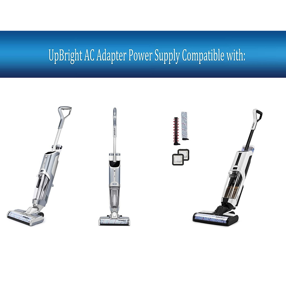 UpBright 30V AC/DC Adapter Compatible with AlfaBot Model T30 T36 T 30 36 25.2V 3000mAh 2600mAh 25.2VDC Li-ion Battery 150W Cordless Self Cleaning Wet Dry Vacuum Cleaner 30VDC 0.8A Power Supply Charger