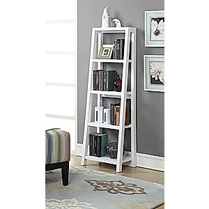 Convenience Concepts Newport Lilly Bookcase, White