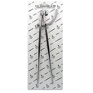 C.S.Osborne 106-10 Wing Divider with Maximum Opening 10", Steel