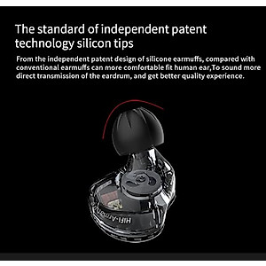 YINYOO Easy KZ ZST Hybrid Banlance Armature with Dynamic in-Ear Earphone 1BA+1DD HiFi Headset (ZST no mic)