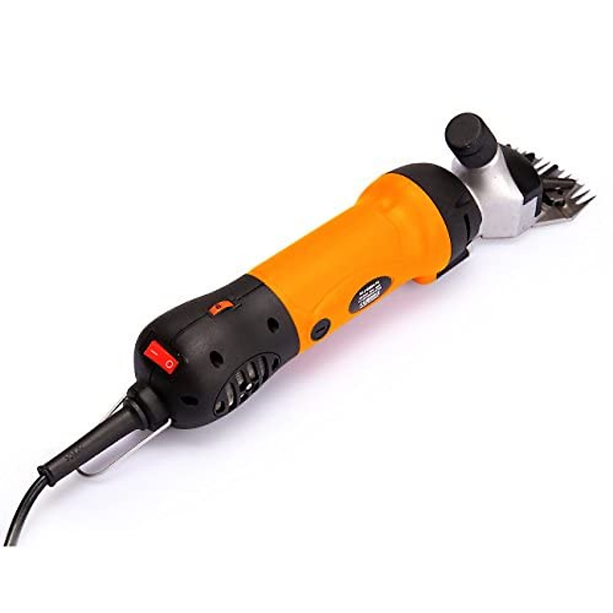 Xuanyue Used - Electric Professional Sheep Shears 380W Electric Farm Supplies Animal Grooming Shearing Clipper Sheep Goat Shears Electric Clippers, Farm Supplier (Orange)