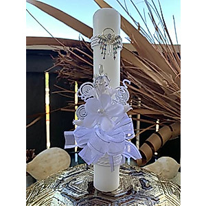 First Communion Candle Set for a Girl