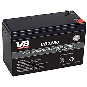 Replacement Battery - Compatible with APC Back-UPS ES 550VA