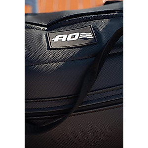 AO Coolers Carbon Soft Cooler with High-Density Insulation, Black, 36-Can