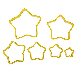 Wilton Set of 6 Nesting Star Cutters
