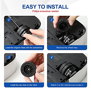 LANMU Non-Slip Replacement Tires