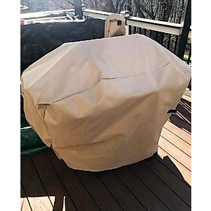 ZBXFCSH Heavy Duty Full-Length Grill Cover Fits Camp Chef Patio Cover DLX 24", SmokePro 24", PG24, PG24B, PG24LS, PG24S, PG24SE, PG24LTD,PG24WWS, PG24WWSS, Tan