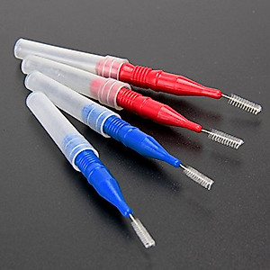 River Lake Interdental Slim Brush, Toothpick Tooth Flossing Head Oral Dental Hygiene Brush - 100 Count …