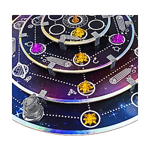 SPIN MASTER GAMES Spin Master Zodiac Clash, Strategic 3D Solar System Board Game, for 2 or 4 Players Aged 8 and Up