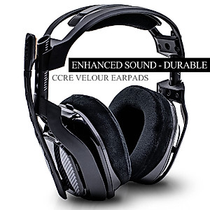 CCRE Earpads Replacement for Astro A40TR a40 tr Headset - Astro A40tr Mod Kit /A40tr Accessories/Ear Cushion/Ear Cups (Velour)