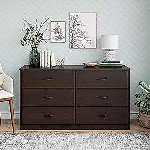 Mainstay/ Classic 6 Drawer Dresser, Espresso Finish