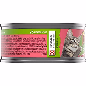 Purina Friskies Salmon Dinner Pate Wet Cat Food, 5.5 oz. Cans (Pack of 12)