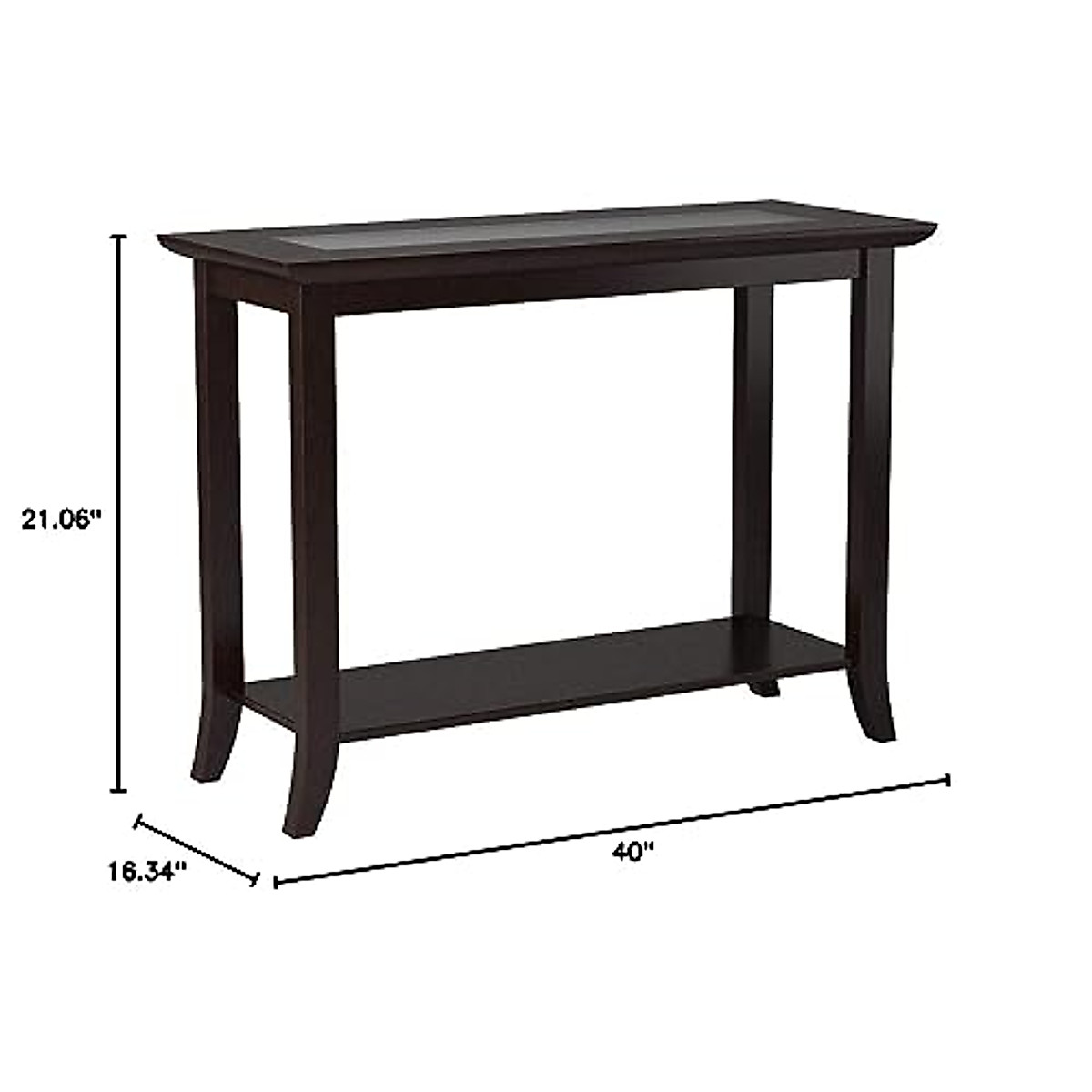 Winsome Genoa Occasional Table, Dark Espresso