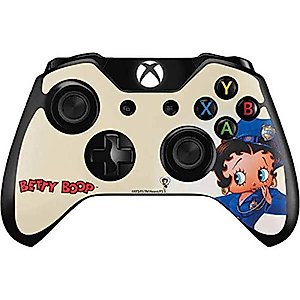 Skinit Decal Gaming Skin Compatible with Xbox One Controller - Officially Licensed Betty Boop Betty Boop The Police Officer Design