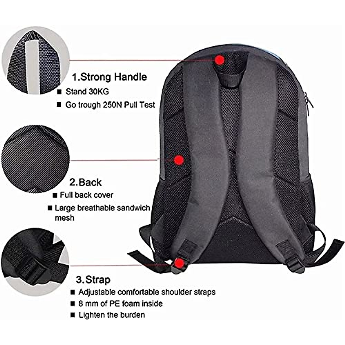 KEIAHUAN Kids School Bag American Flag Deer Hunting Camo Teen Girls Boys Toddler Bookbag Sturdy Backpack with Lunch Bag and Pencil Bag