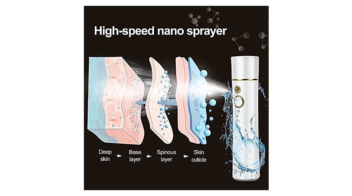 Portable Nano Mister for Hydrated, Youthful Skin