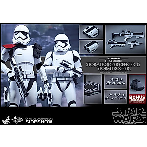 Hot Toys HT902604 1:6 Scale First Order Storm Trooper Officer and Twin Set Star Wars The Force Awakens Figure