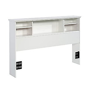 Sauder River Ranch Full-Queen Headboard, Glacier White Finish