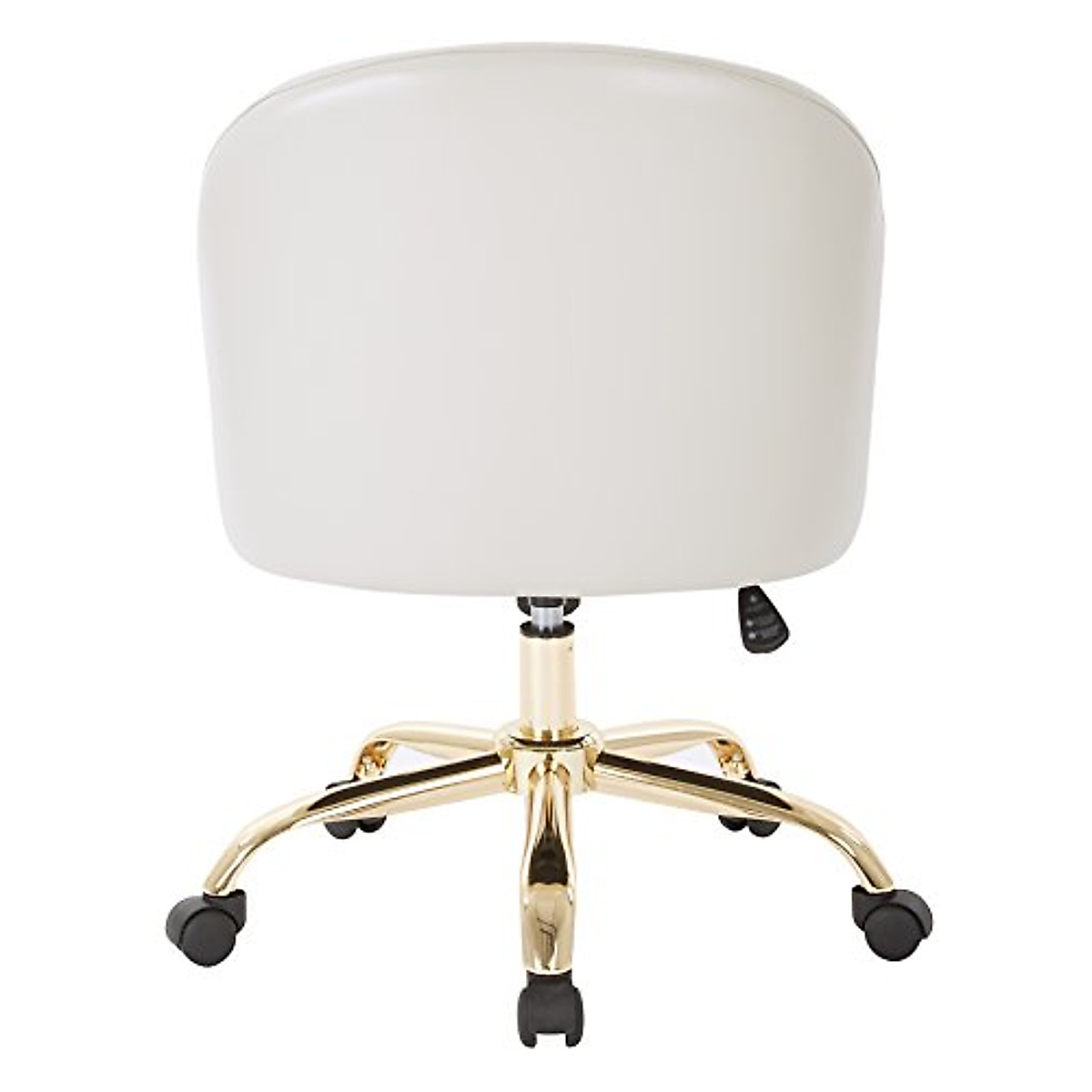 OSP Home Furnishings Layton Office Chair, Cream