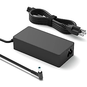 90W 65W Blue Tip AC Adapter Laptop Charger for HP Envy Touchsmart Sleekbook 15 17 M6 M7 Series HP Pavilion 11 14 15 17 HP Stream 11 13 14 HP Elitebook Folio 1040 HP Spectre X360 13 15 Power Adapter