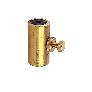 Cello Wolf Tone Metal Wolf Tone Mute Suppressor Tube for Cello Instrument Accessories 12mm (Gold)