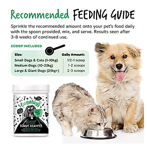 BUGALUGS Plaque Off Remover for Dog Teeth & Bad Breath 100% Natural | Plaque Off No Toothbrush or Dog Toothpaste | Remove Dog Bad Breath & Plaque Remover for Dogs & Cats (Dog 70g)