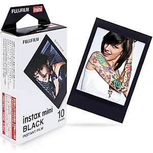 Fujifilm Instant Mini Black Frame Film BluebirdSales Starter Kit (2 Pack) 20 Exposures