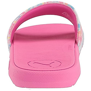 PUMA Women's COOL CAT 2.0 Slide Sandals, Phlox Pink-Puma White, 11
