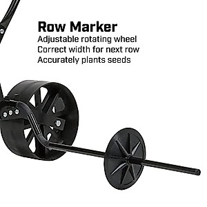 Chapin 8701B Garden Push seeder With 6 Seed Plates for Up to 20 Varieties Of Seeds, (1 Garden Seeder/Package)