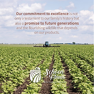 Schoen Farms Sunflower Kernels and Chips (6 LBS) Hearts, Bird Seed