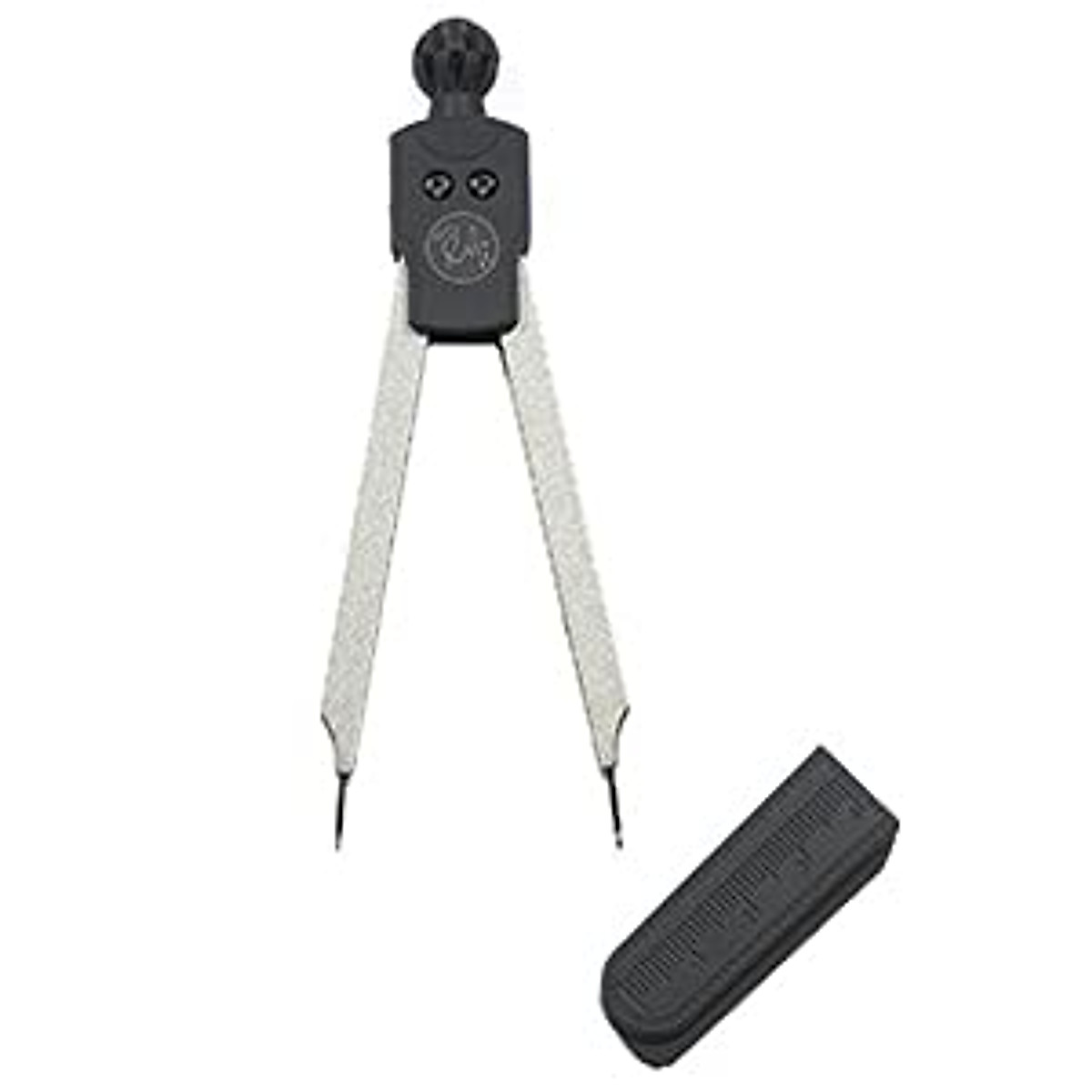 EMI Quality Deluxe EKG ECG Caliper - Chrome Tip with Case and Tip Cover EKG-100 (Black 10 Pack)