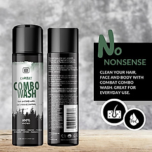 Combat Combo Wash - EWG VERIFIED ™ - Organic - | Cruelty Free | Vegan.